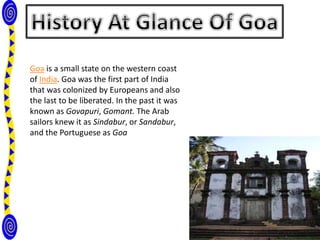 COSTUMES OF GOA | PPTX