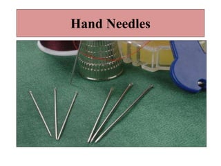 types of Machine needles | PPTX