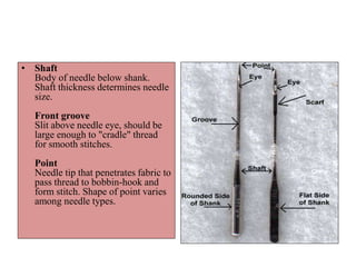 types of Machine needles | PPTX