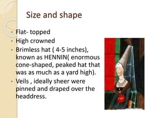 15TH CENTURY WOMEN’S COSTUME | PPTX