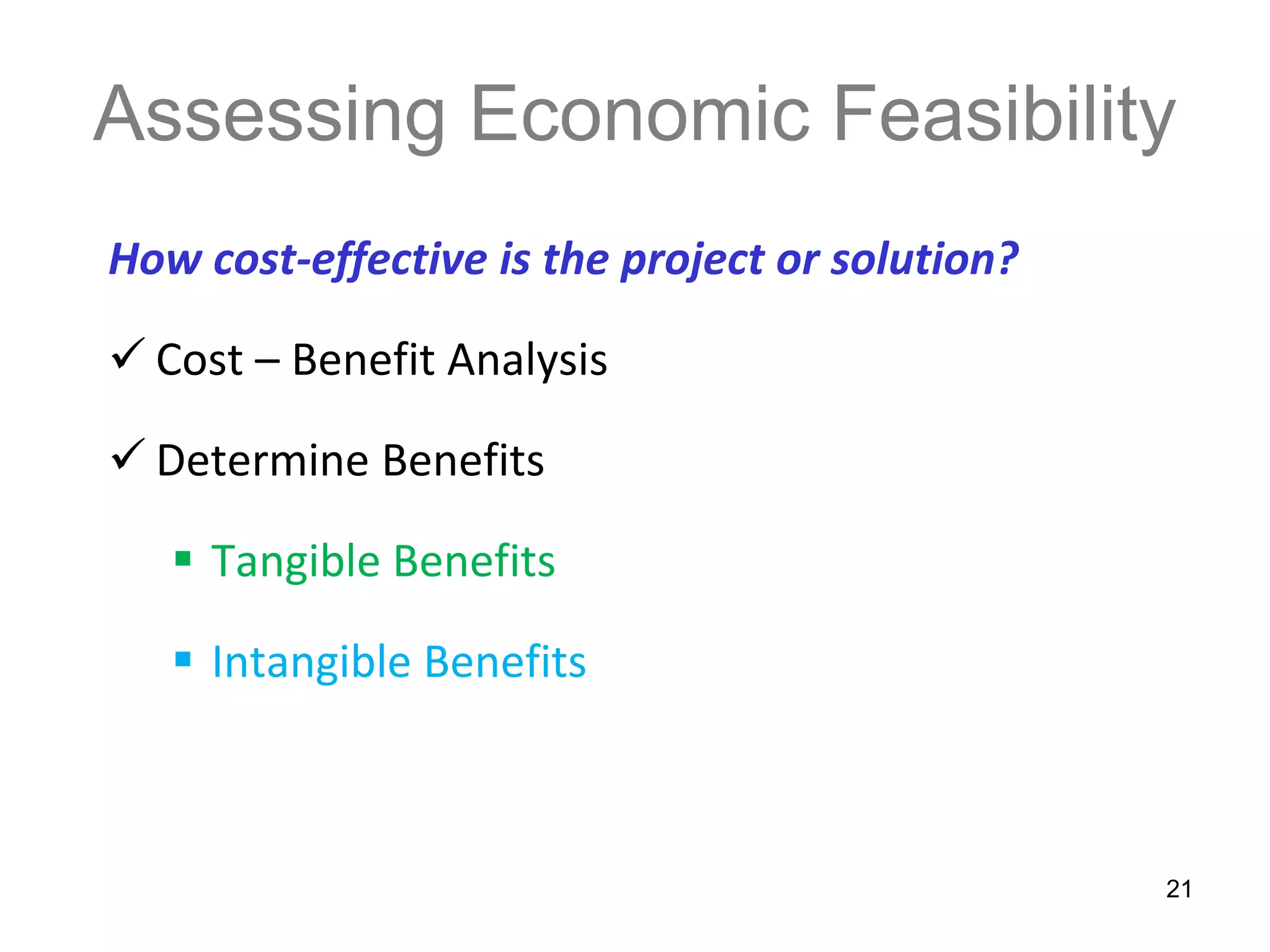 Project Planning & Feasibility Study | PPT