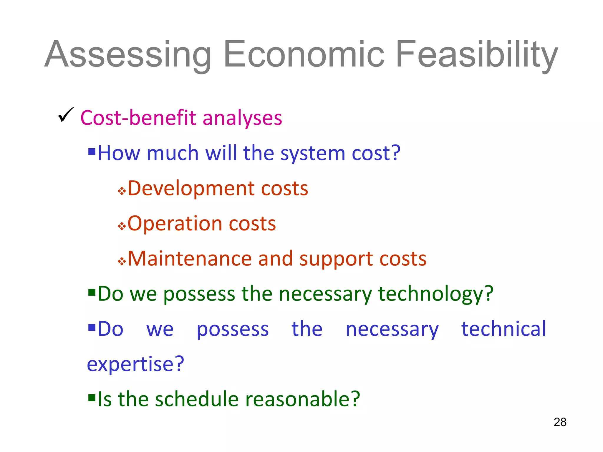 Project Planning & Feasibility Study | PPT