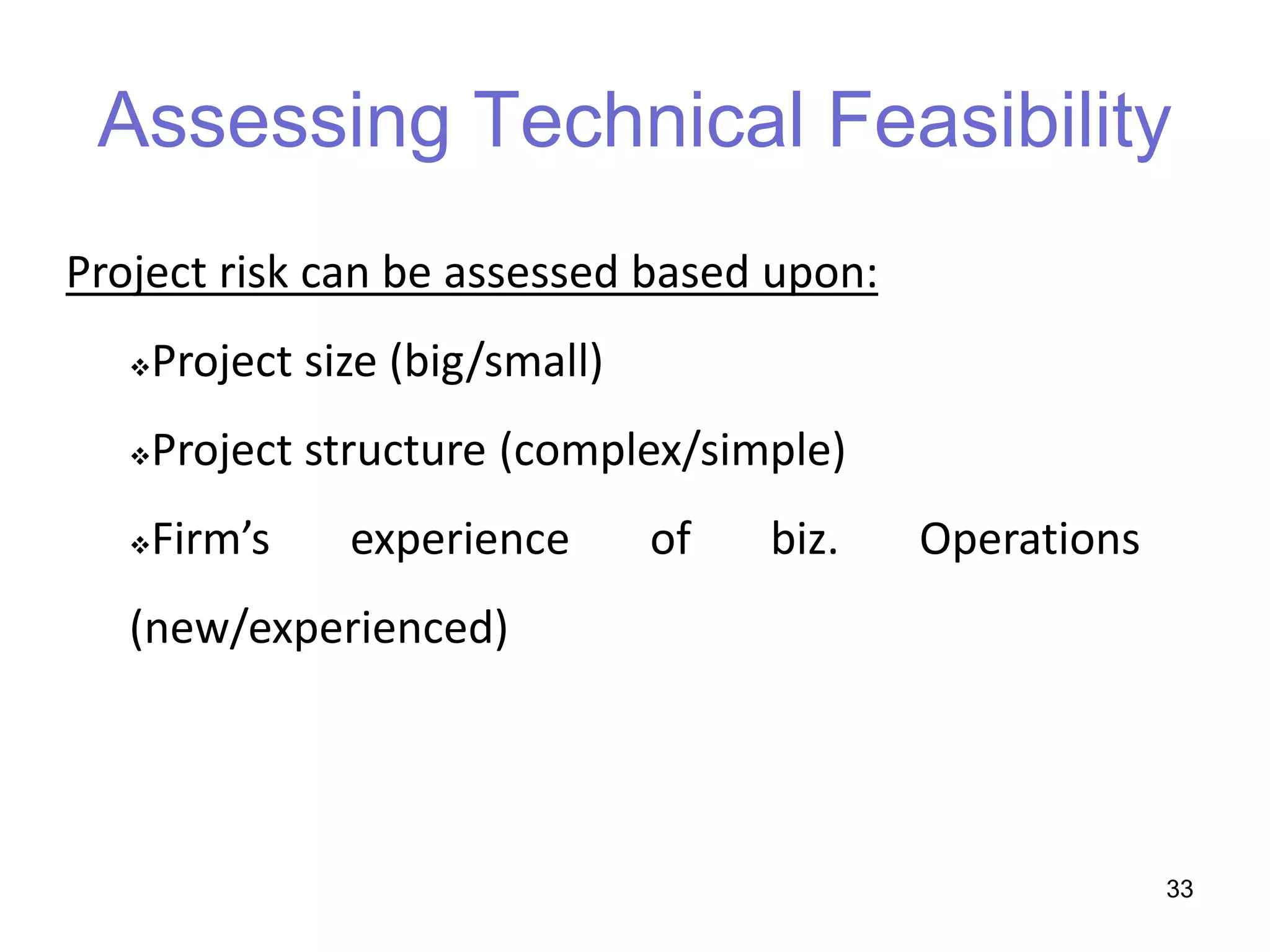 Project Planning & Feasibility Study | PPT