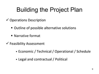 Project Planning & Feasibility Study | PPT