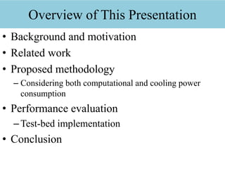 BGPC: Energy-Efficient Parallel Computing Considering Both Computational and Cooling Power ...