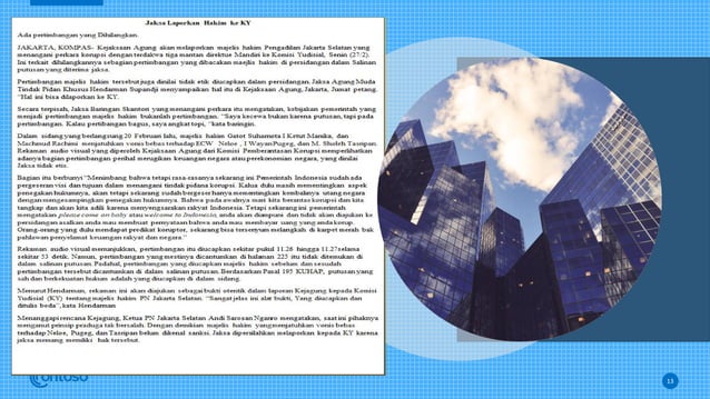 Penelusuran Aset Dan Pemulihan Kerugian | PDF