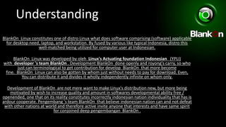 BlankOn Distro Linux | PPT