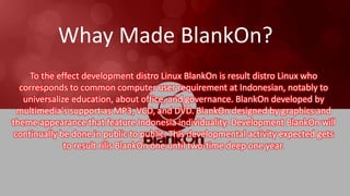 BlankOn Distro Linux | PPT