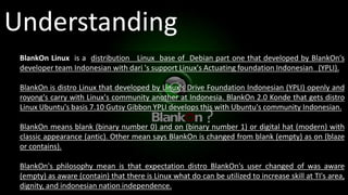 BlankOn Distro Linux | PPT