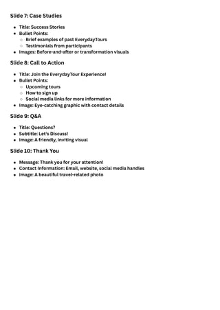 Slide 1 Title everydaytour Slide.pdf ppt | PDF