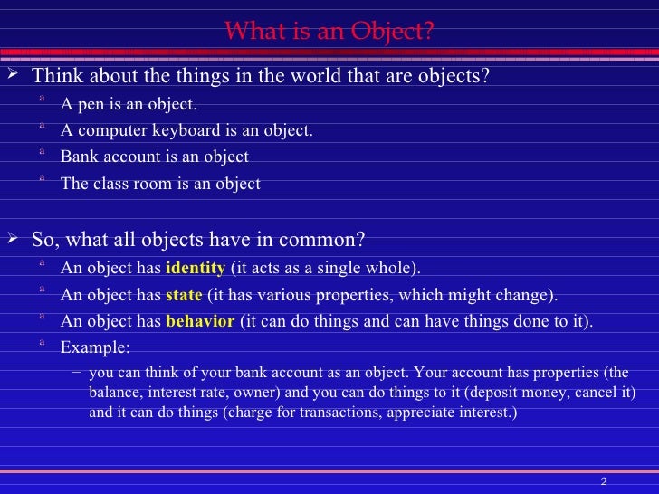 Java Objects And Object References 7797