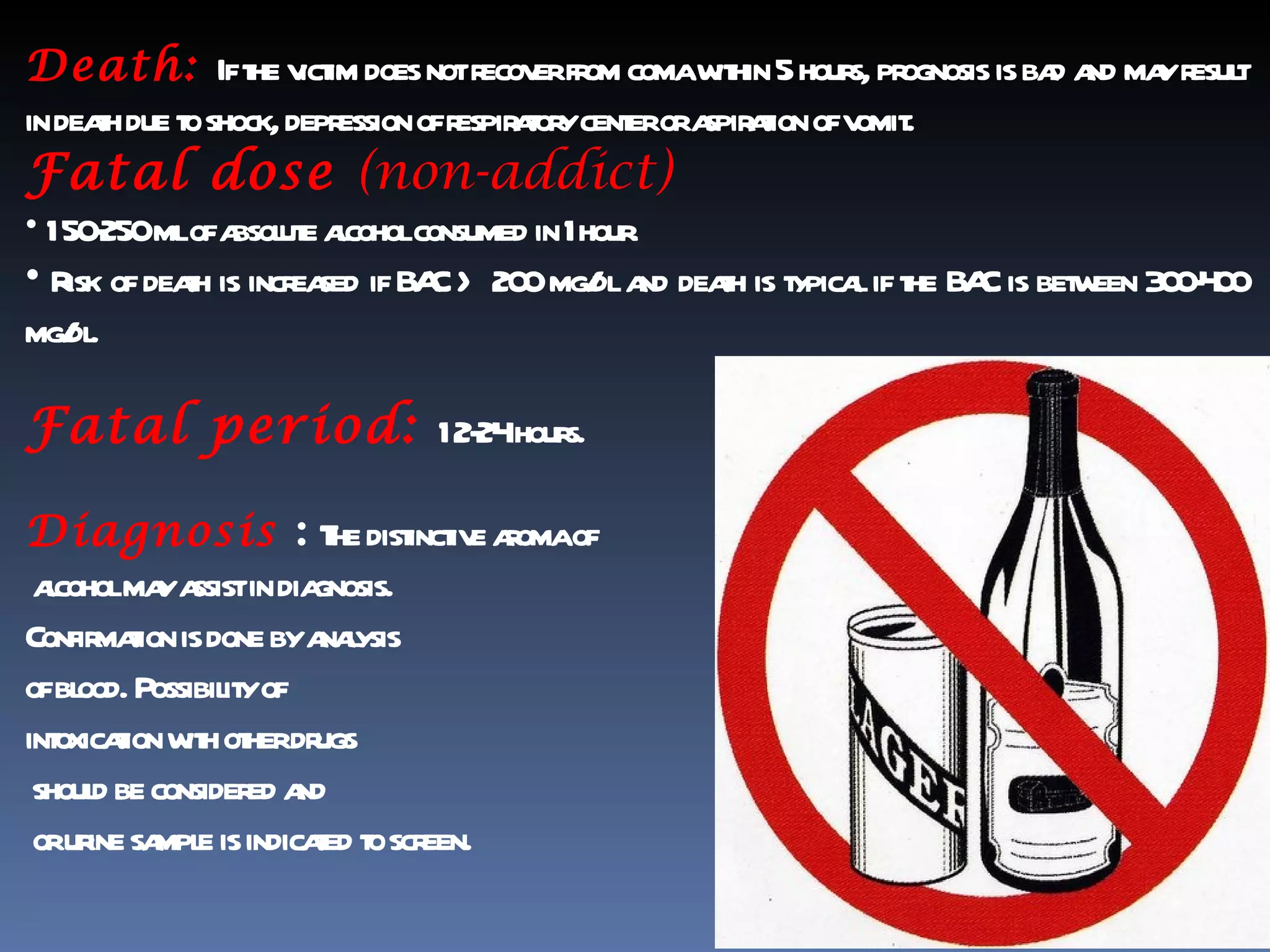 Alcohol Poisoning | PPT