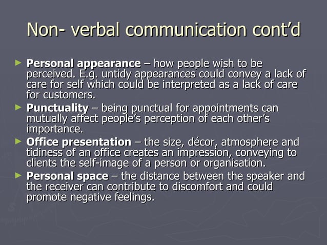 Non Verbal Communication | PPT
