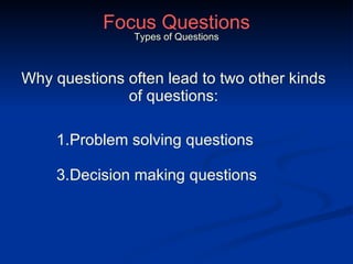 Focus Questions | PPT
