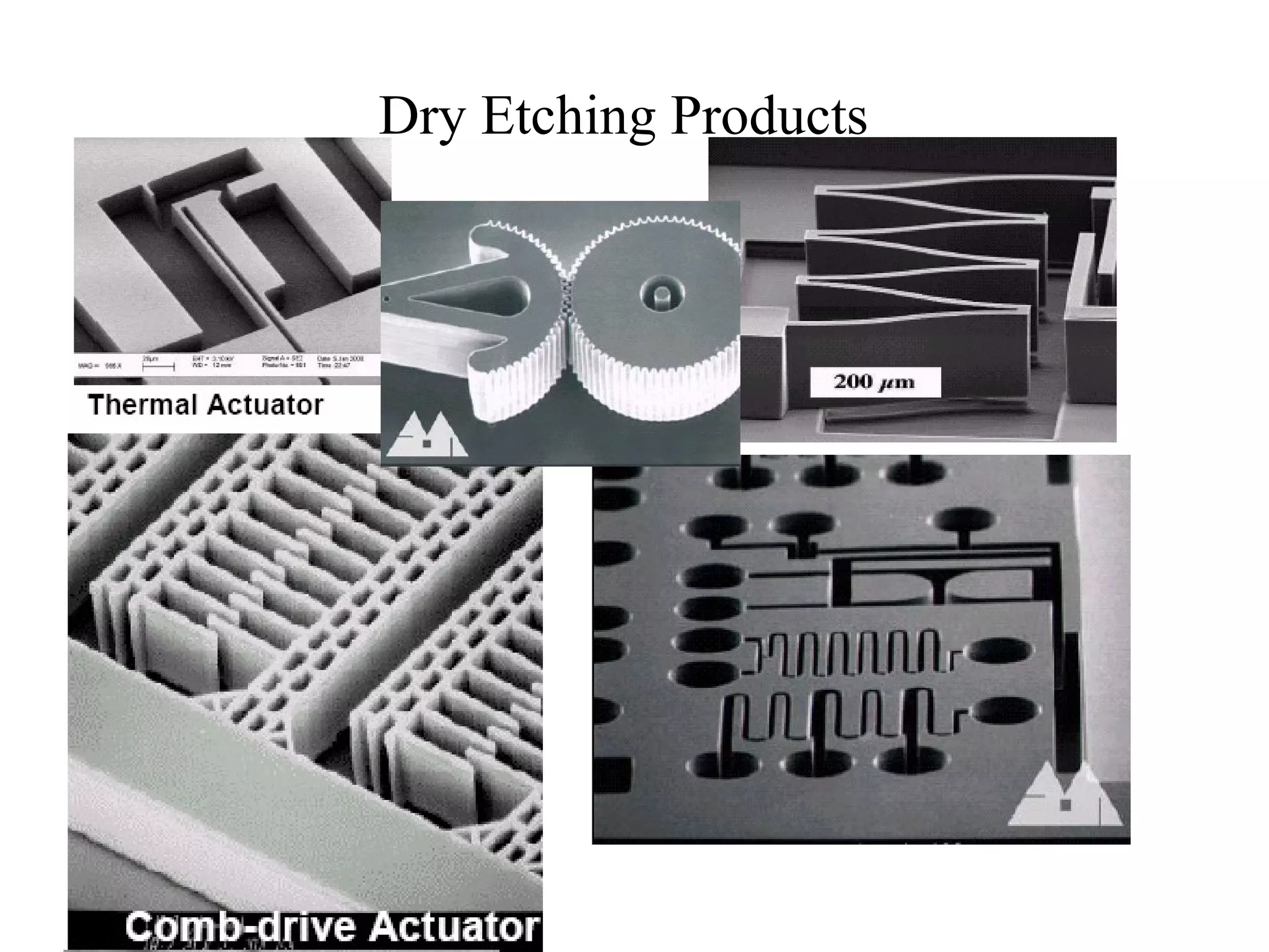Wet and Dry Etching | PPT