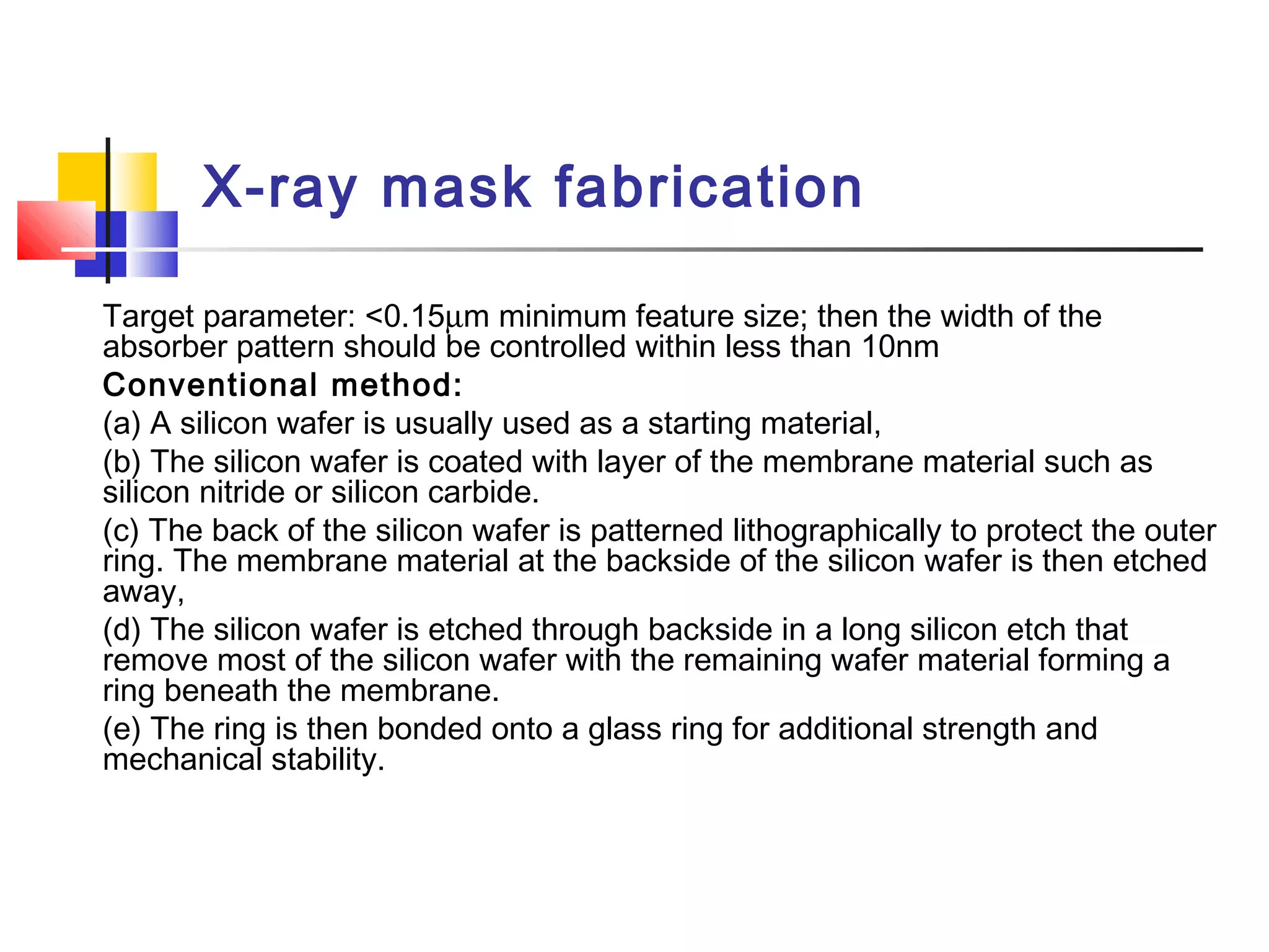 Photomask Fabrication | PPT