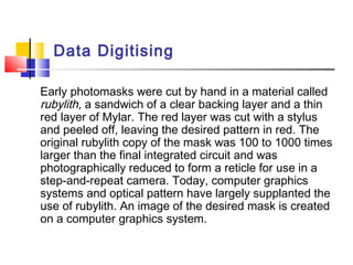 Photomask Fabrication | PPT