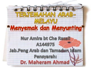 Menyemak dan Menyunting | PPT