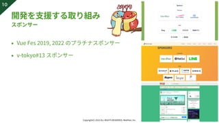 Vue Fes Japan Online 2022 スポンサーセッション | PPT