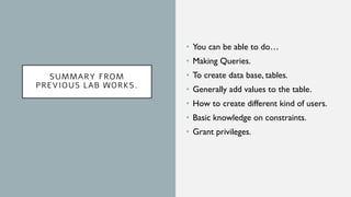 Essential SQL Techniques: Variables, Delimiters, and Procedure Creation ...