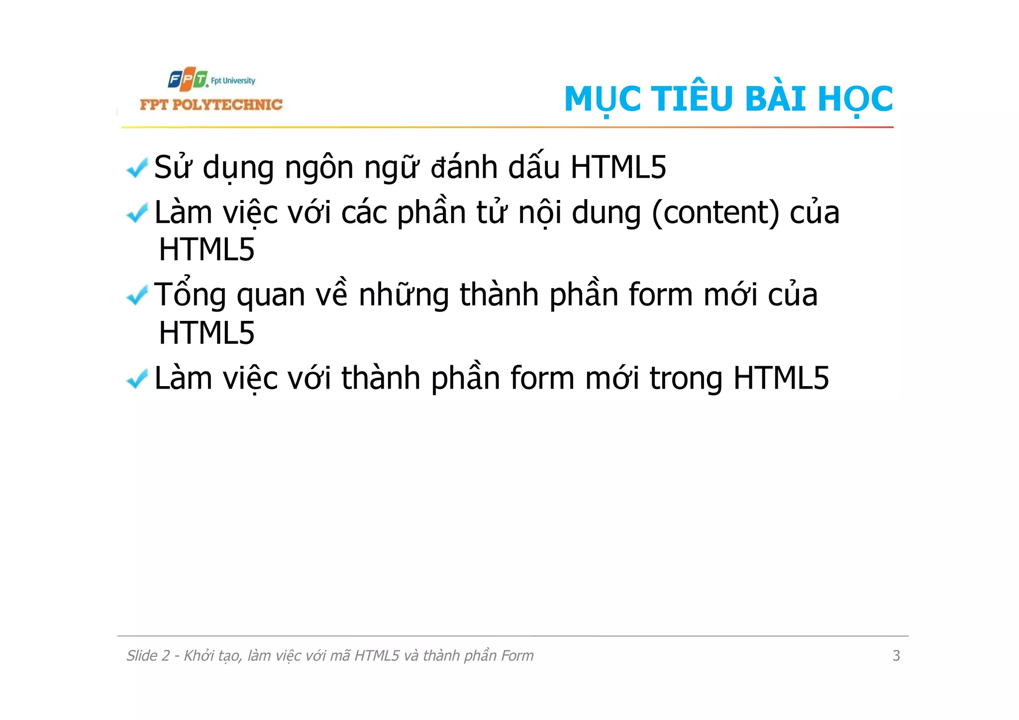 Slide2 html5 | PPT