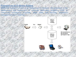 e-library management system | PPTX | Computing | Technology & Computing