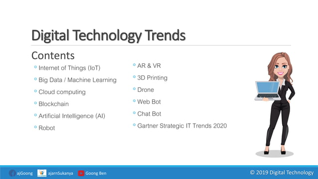 [GE207] Session03: Digital Technology Trends | PDF | Internet | Computing