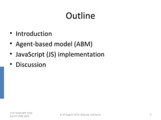 Diffusion Simulation with JS: Writing Your Own ABM Code | PPT