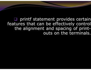 Input Output Function in C by Sulav Acharya | PPT