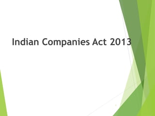 Slide 2 Unit-III Indian Companies Act 2013.pptx | Financial Regulation ...