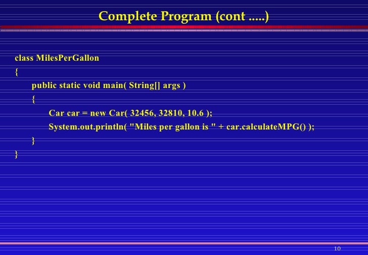 Java Class Design Examples java-class-design-examples