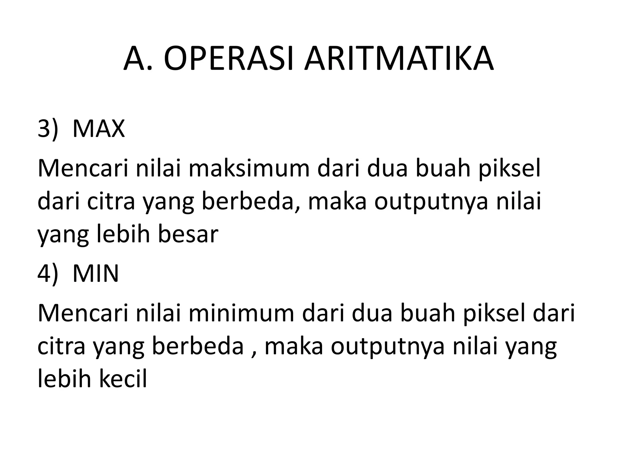 Slide Pengolahan Citra 3 | PDF