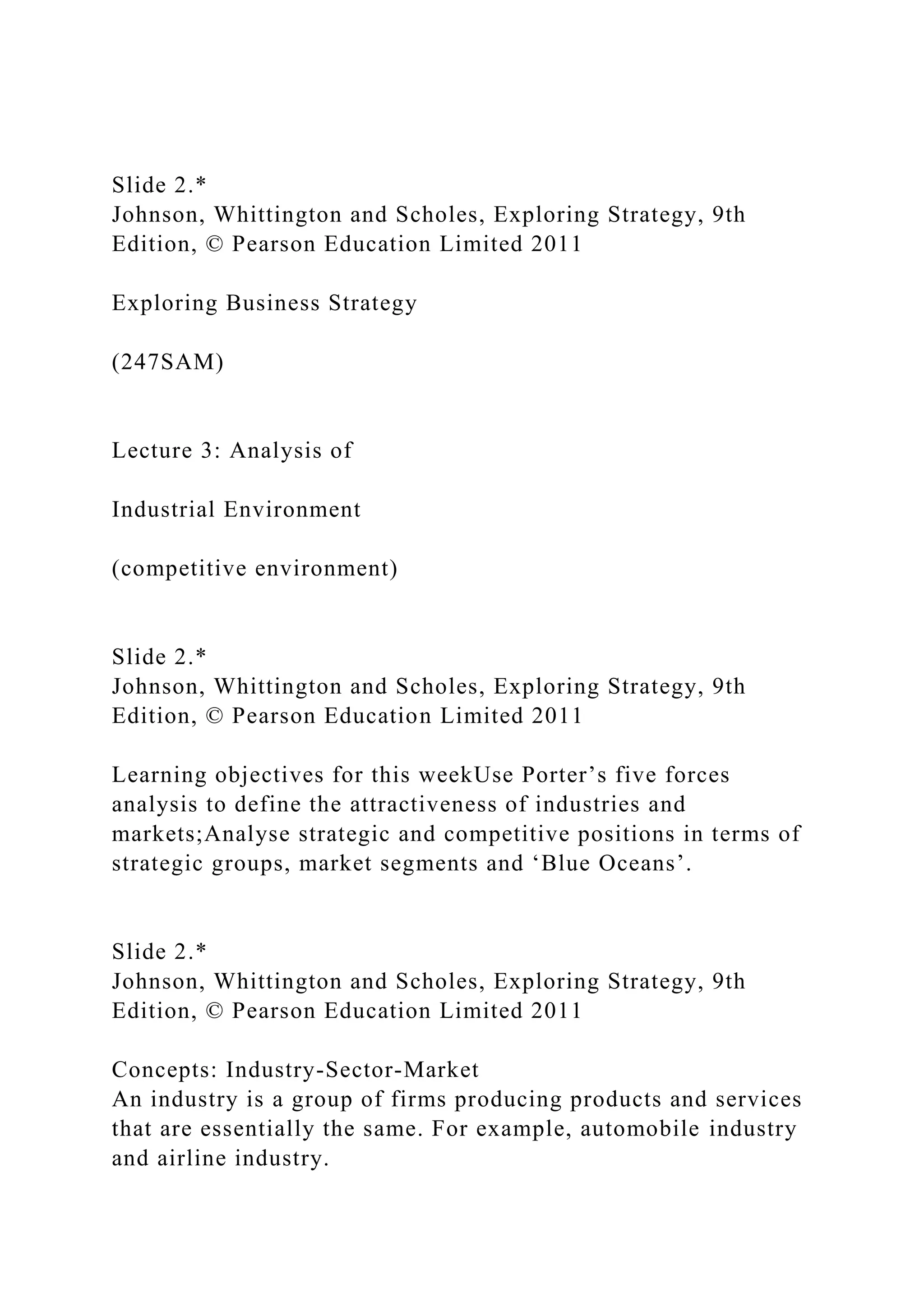 Slide 3.Johnson, Whittington and Scholes, Exploring Strat.docx