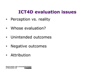Implementing ICT4D: ICTs for Development | PPTX
