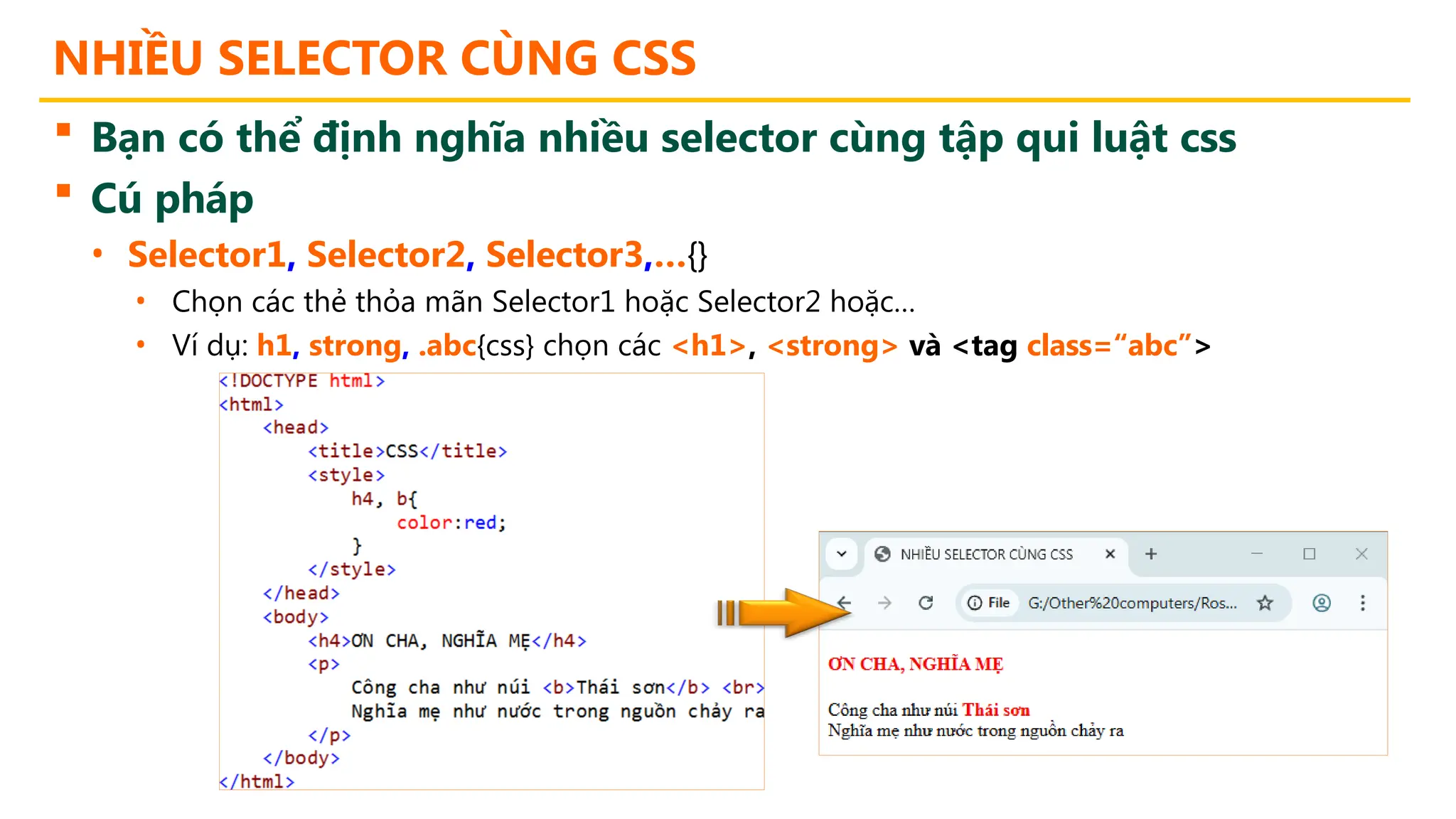 Môn học HTML5 Slide3 - Giới thiệu CSS.pptx