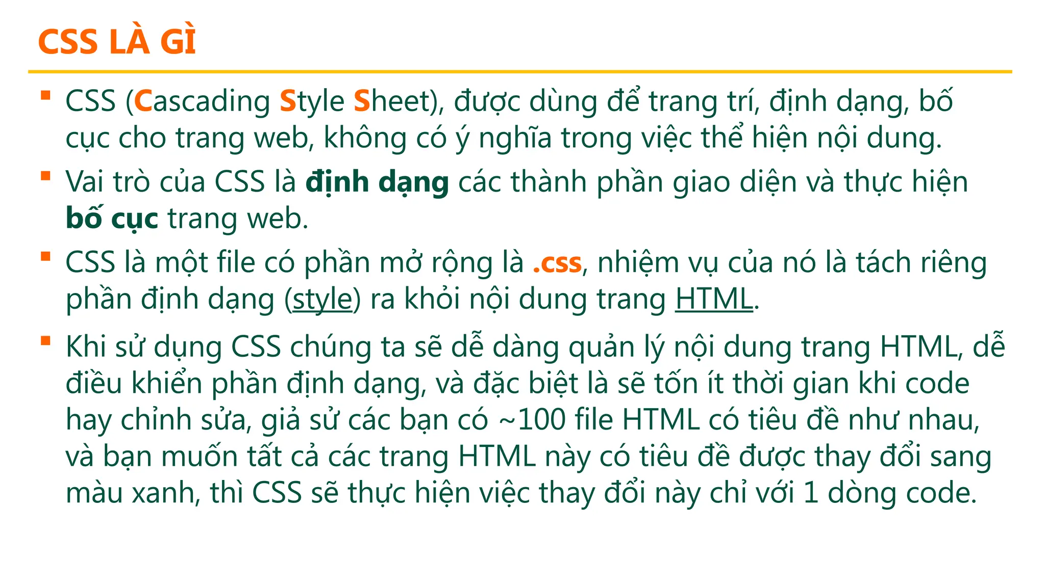 Môn học HTML5 Slide3 - Giới thiệu CSS.pptx