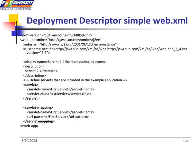 Slide 3- Java Web Application-PRJ301.ppt Slide 3- Java Web Application-PRJ301.ppt