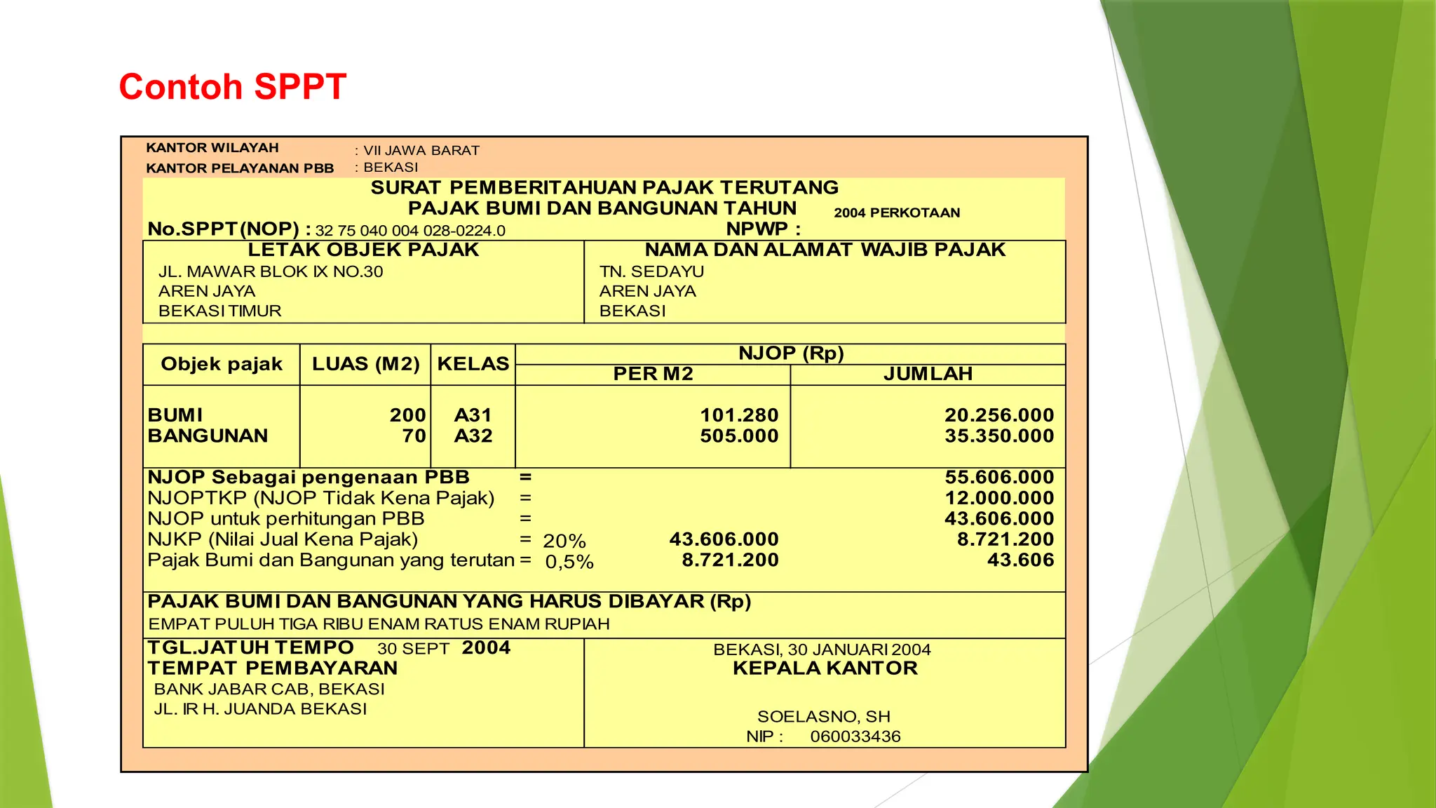 PPT jenis pajak pajak di indonesia dan regulasinya | PPTX