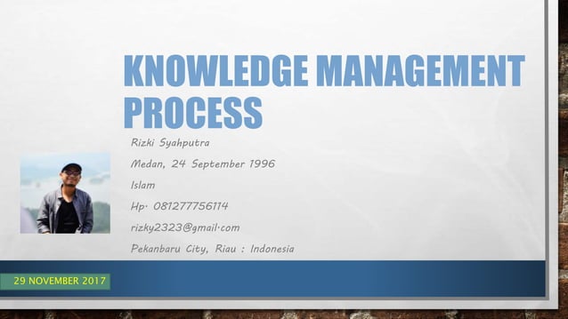 knowledge management discovery and sharing | PPTX