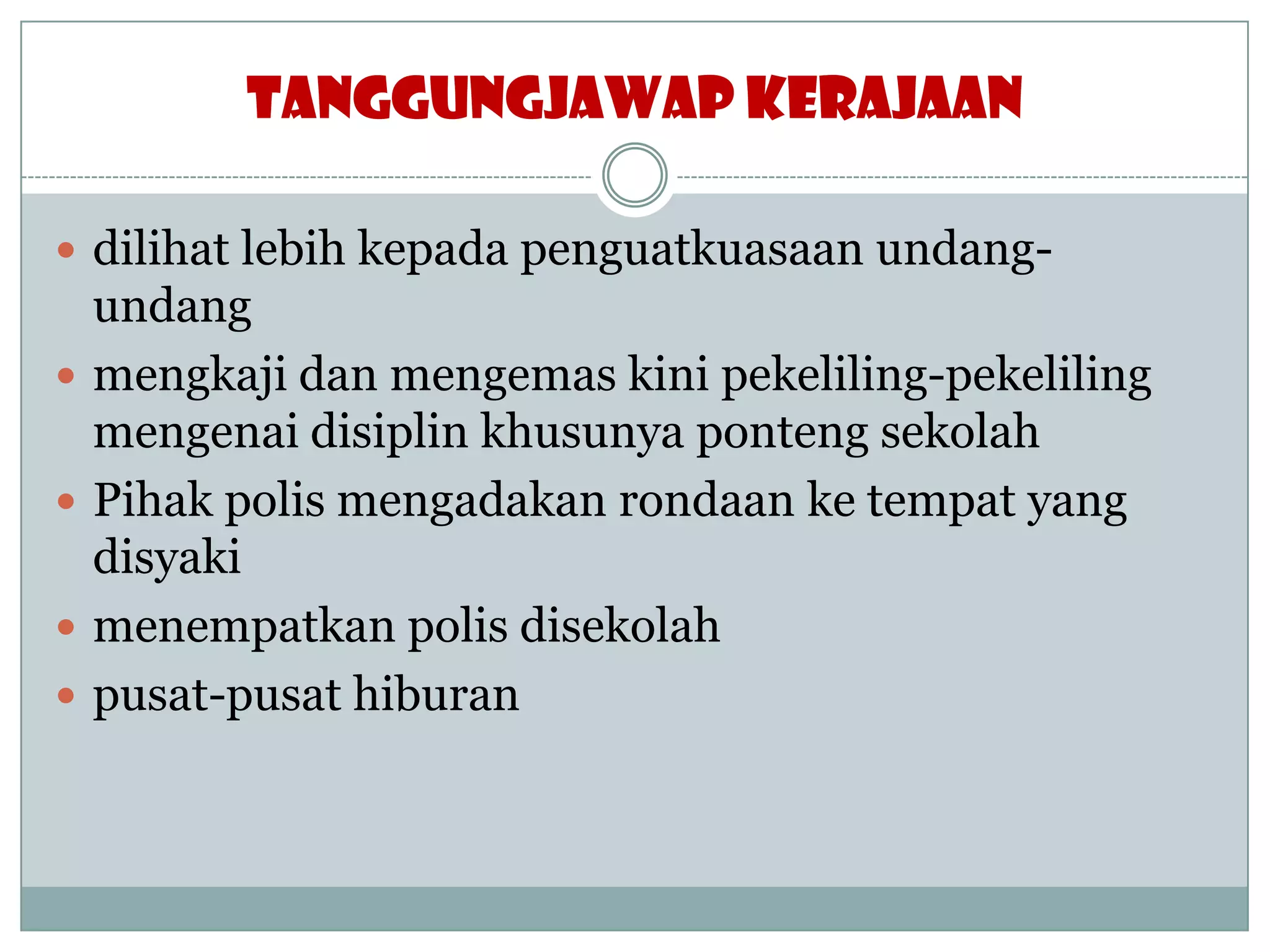 Langkah-langkah mengatasi ponteng sekolah | PPTX