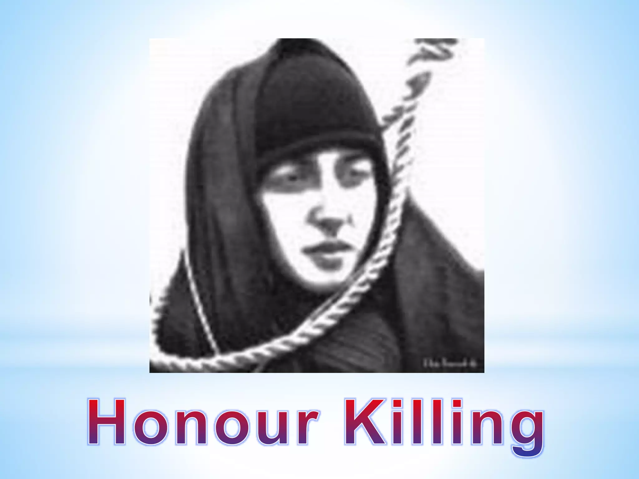 Slide 4 Honour Killings | PPT