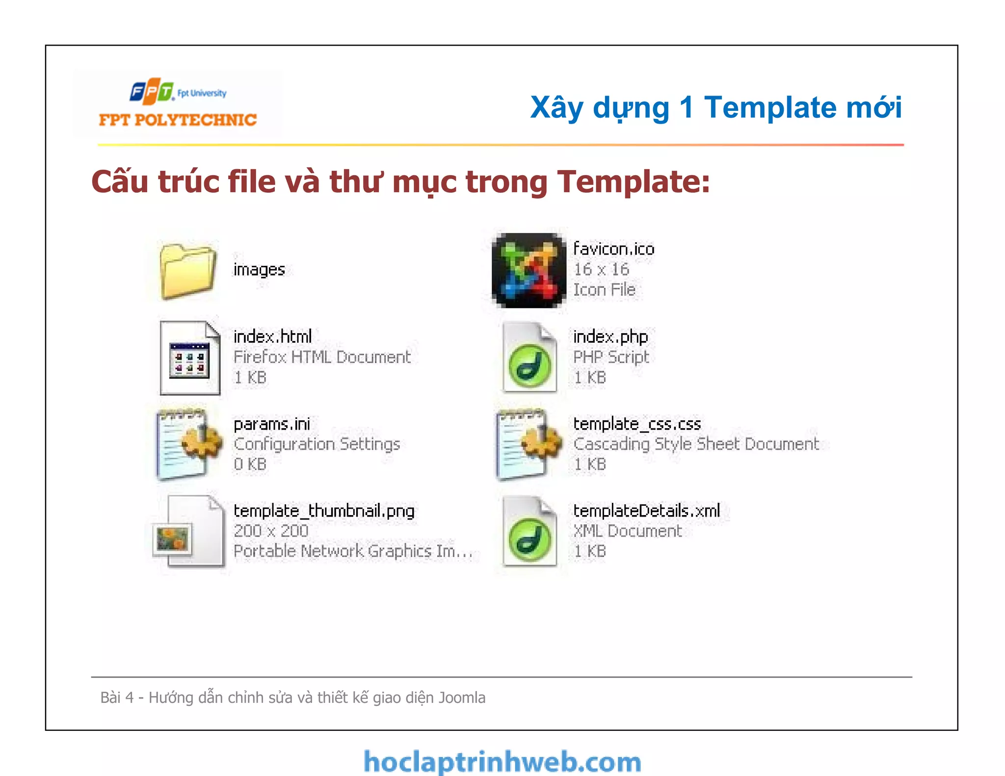 Bài 4 Hướng dẫn chỉnh sửa và thiết kế giao diện web Joomla | PDF