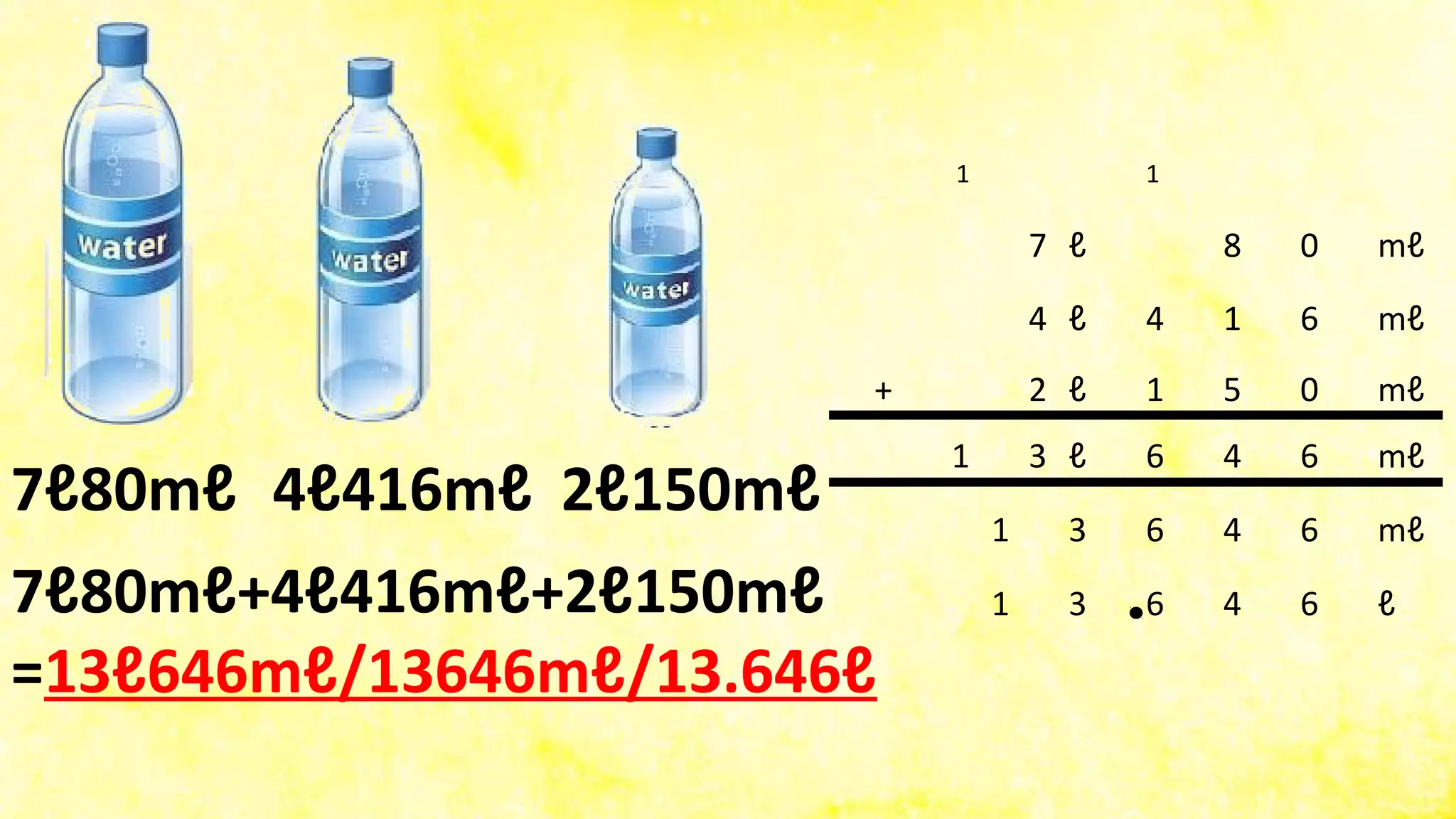 LITER DAN MILILITER NOTA | PPT