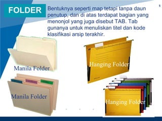 Slide 5 perlengkapan arsip | PPT
