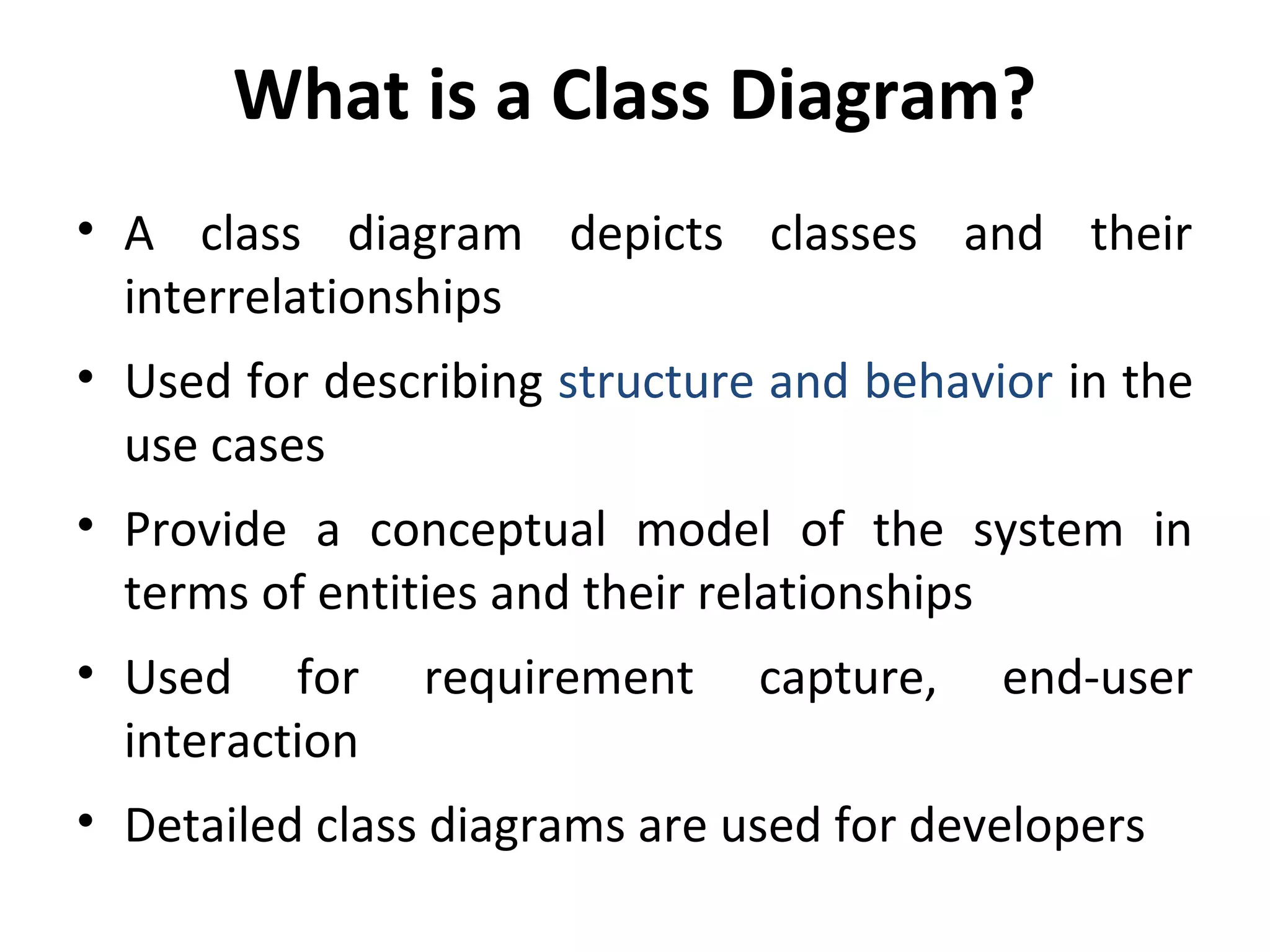 Slide 5 Class Diagram | PPT