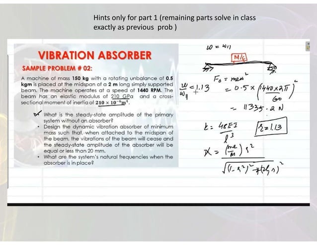slide 62 to 70 sample prob Tuned mass dampee.pdf