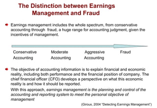 Slide6 earnings management | PPT