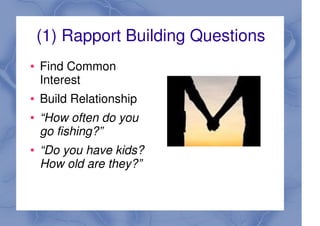 How to ask good questions in Sales Negotations | PDF