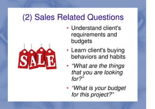 How to ask good questions in Sales Negotations | PDF
