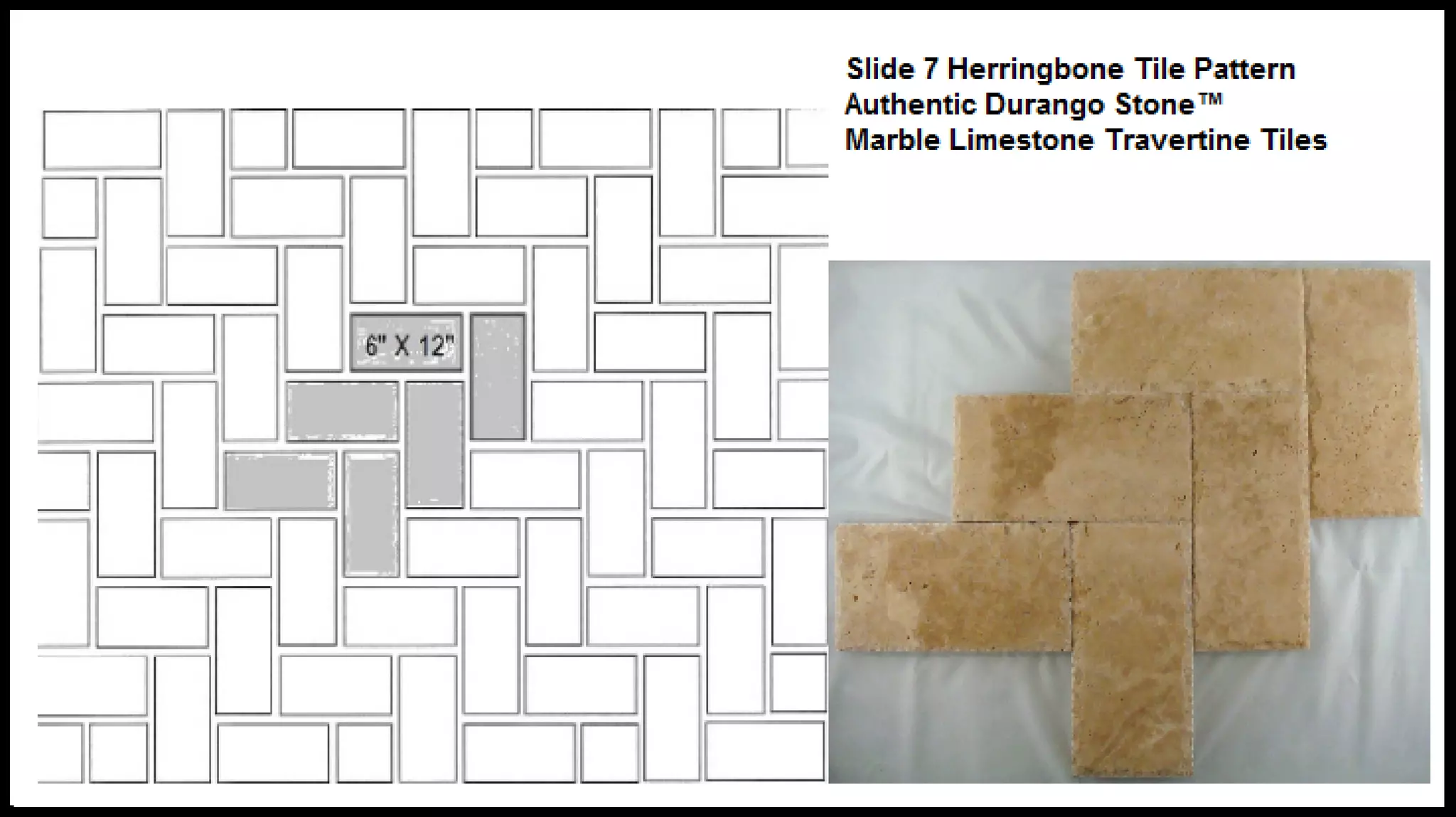 Herringbone tile flooring pattern for phoenix installtion design | PDF